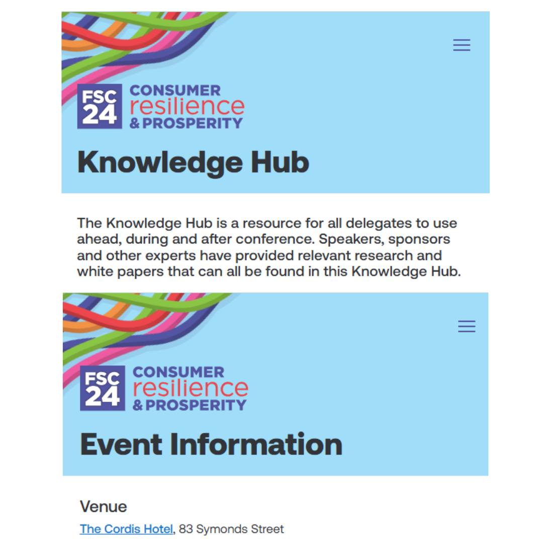 Top 10 sustainable actions at the FSC24 Conference